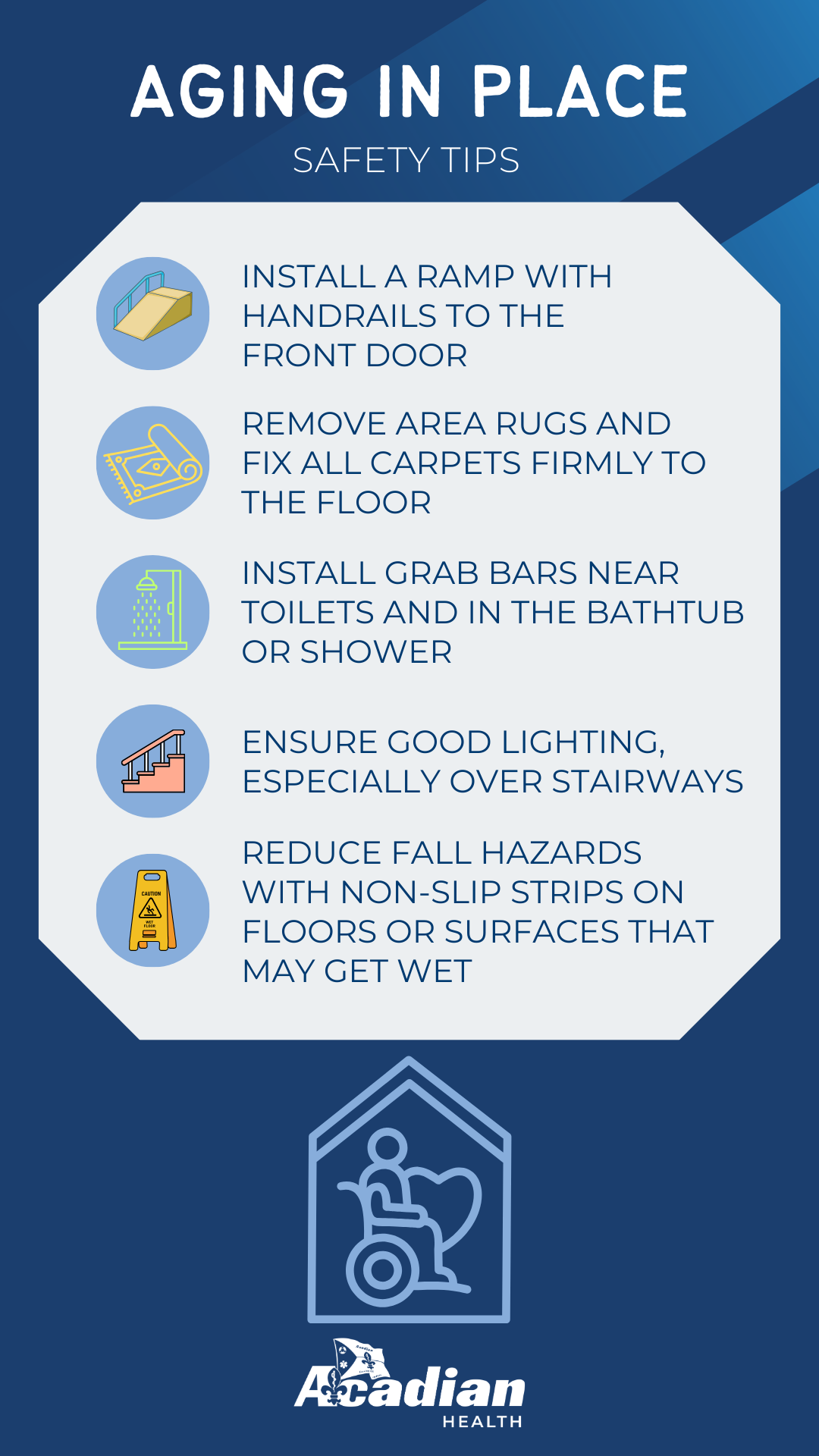 Age in Place Safety Tips | Acadian Health